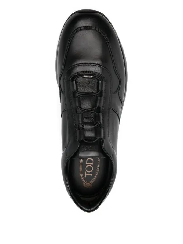 TOD'S Red Dot Leather Sneakers