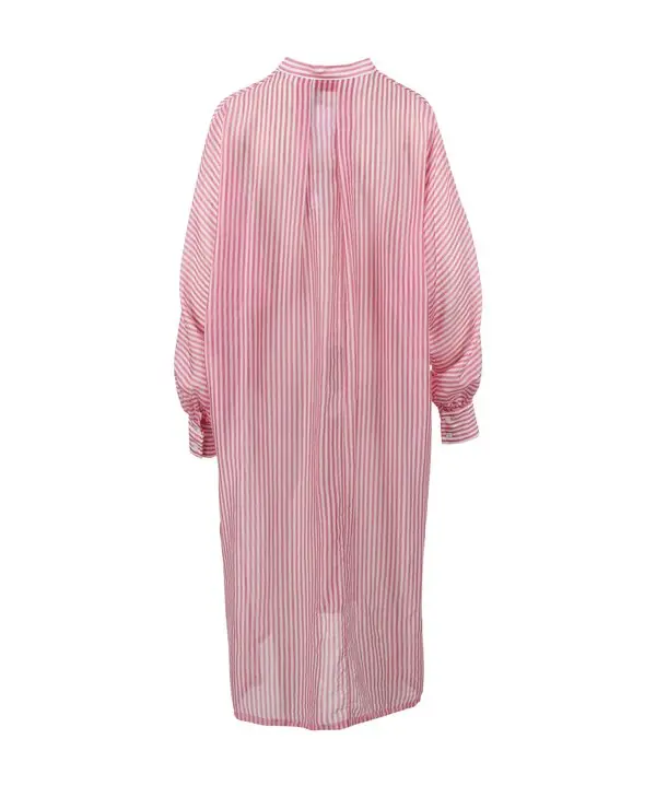 ERMANNO FIRENZE Striped-pattern Midi Dress