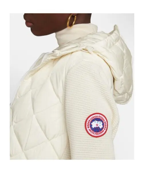 Canada Goose Down-paneled Wool Hoodie