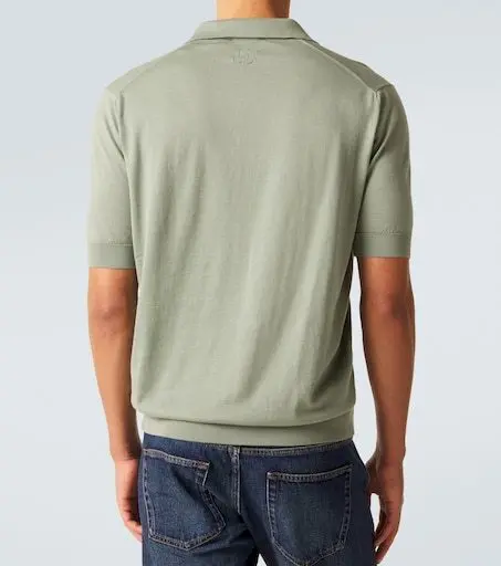 LARDINI Cotton Piqué Polo Shirt