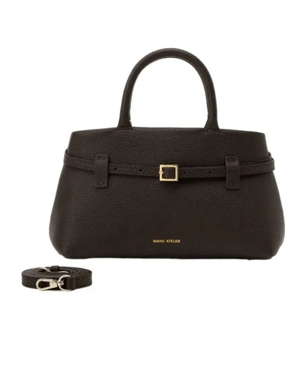 Manu Atelier Le Cambon 25 Tote Bag - Deep Brown