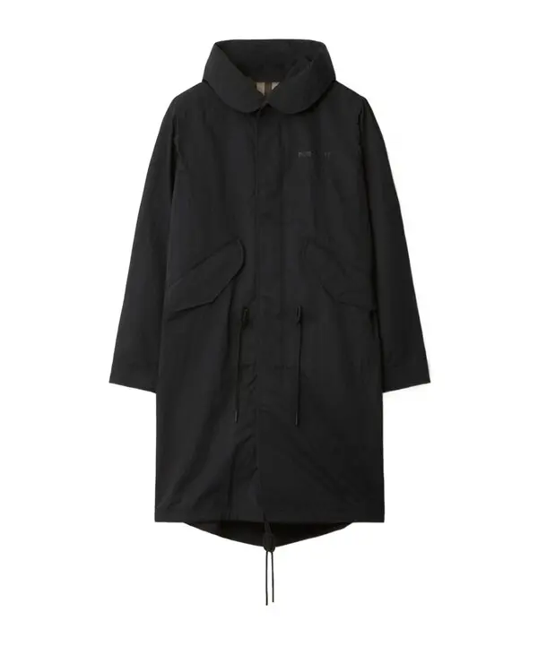 Burberry Long Sleeve Drawstring Windbreaker