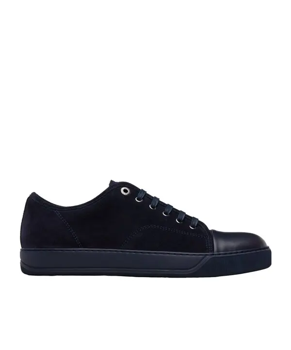 LANVIN Dbb1 Leather And Suede Sneakers