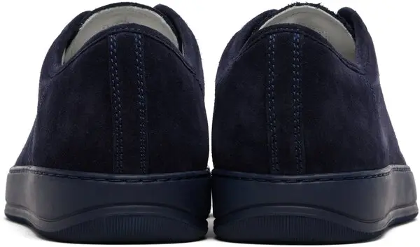 LANVIN Dbb1 Leather And Suede Sneakers