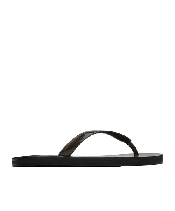 ANCIENT GREEK SANDALS Saionara Jelly Flip-flops - Black