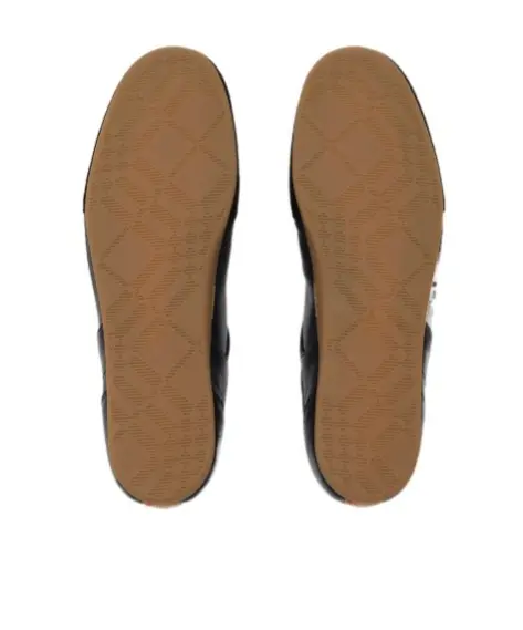 Burberry Leather Knight Runner Sneakers