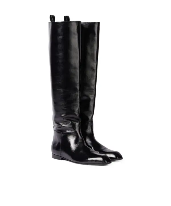Khaite Colt Leather Knee-high Boots