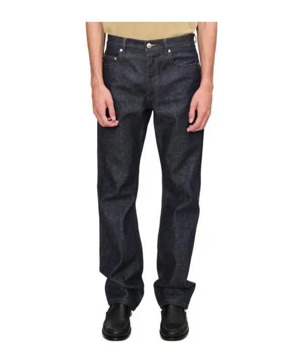 A.p.c. Straight-leg Jeans - Deep Indigo
