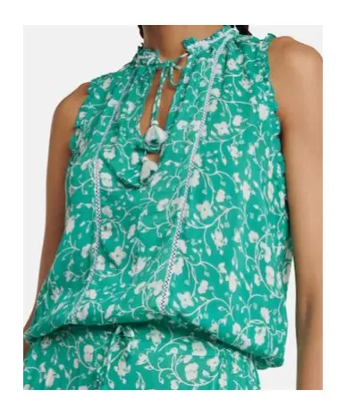 Poupette St Barth Clara Floral Minidress