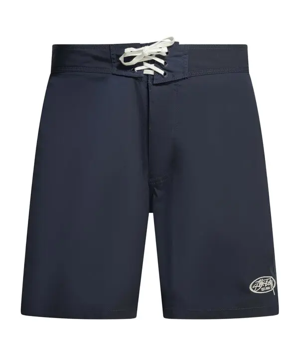 StÜssy Wide-leg Swim Trunks With Drawstring