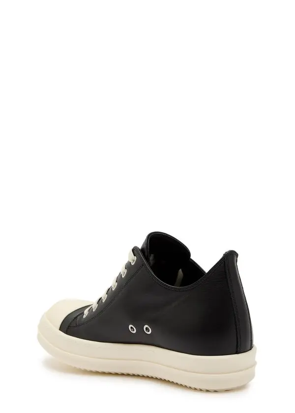 Rick Owens Low Leather Sneakers