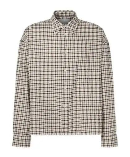 Studio Nicholson Nostra Checked Cotton Shirt