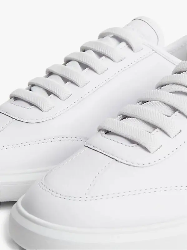 Tommy Hilfiger Logo Lightweight Leather Court Trainers
