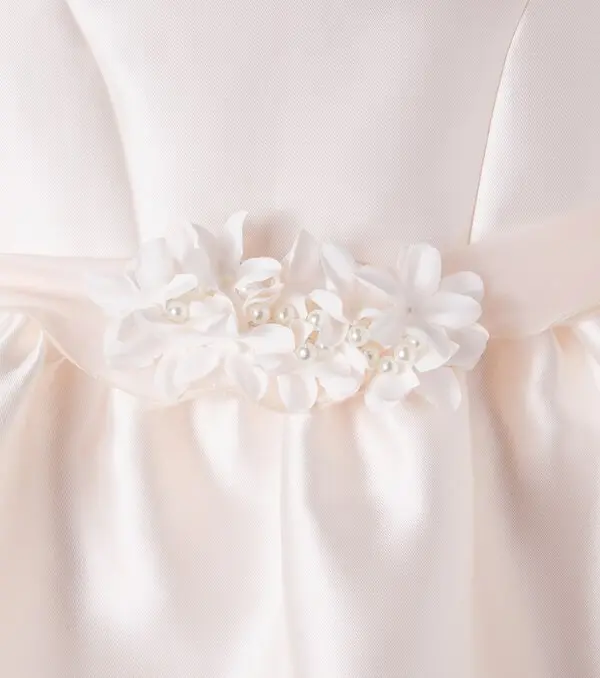 Monnalisa Belted Floral Dress