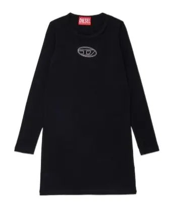 DIESEL® Dalilly Embroidered Dress - Black
