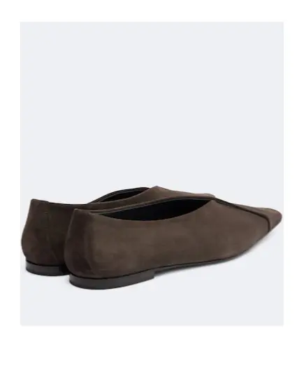 Brunello Cucinelli Suede Ballet Flats