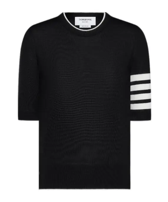 Thom Browne 4-bar Short-sleeve T-shirt