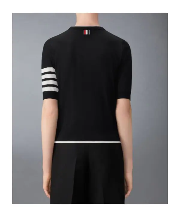 Thom Browne 4-bar Short-sleeve T-shirt