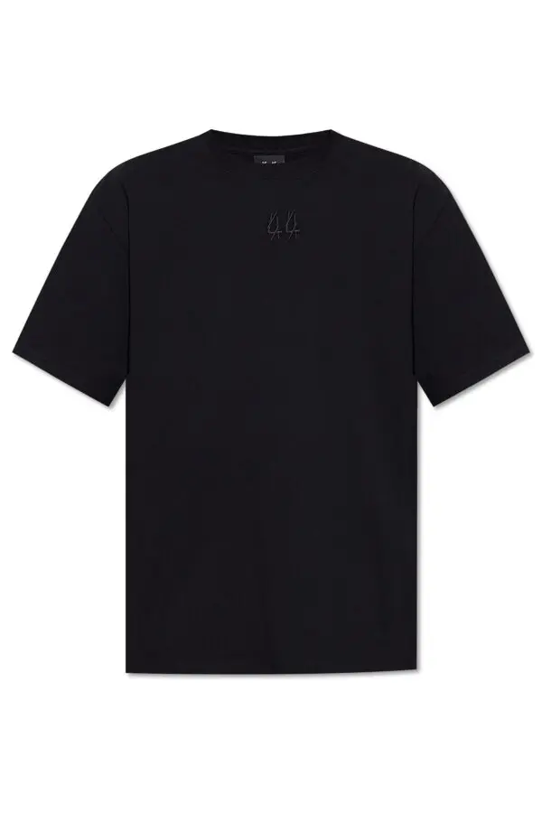 44 LABEL GROUP Logo-print T-shirt - Black