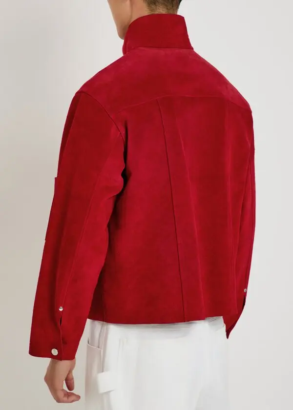 BODE Welding Suede Jacket