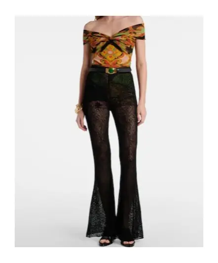 Etro Printed Off-shoulder Bodysuit