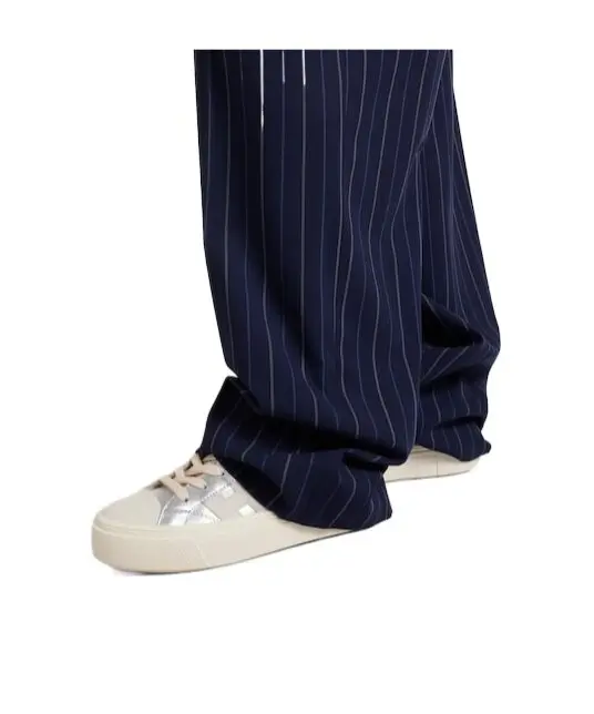 Hogan Metallic Leather Sneakers