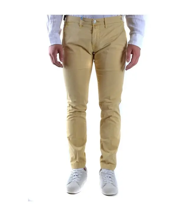 Jacob Cohen Embroidered Logo Casual Pants - Green