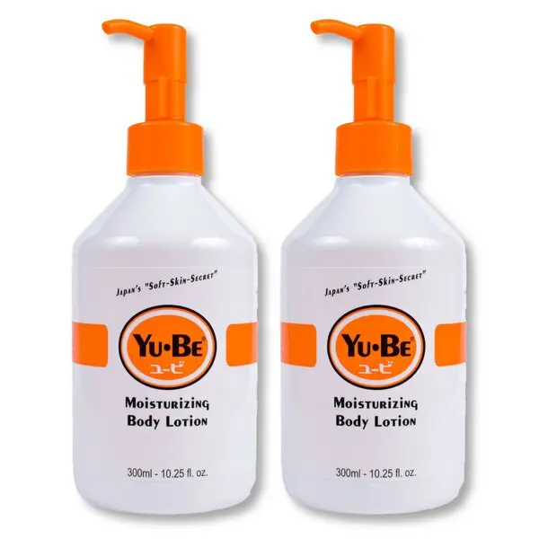 YU-BE, INC. Moisturizing Body Lotion Duo - Orange