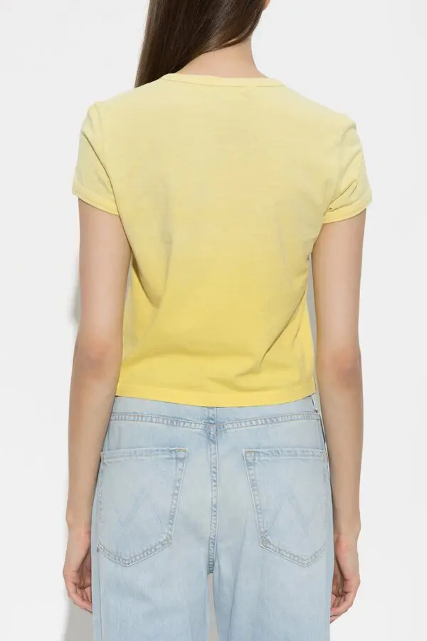 MOTHER T-shirt ‘itty Bitty Ringer