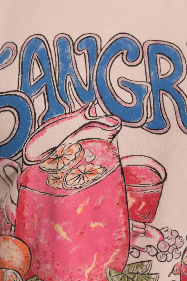 MOTHER T-shirt ‘lil Goodie Ringer
