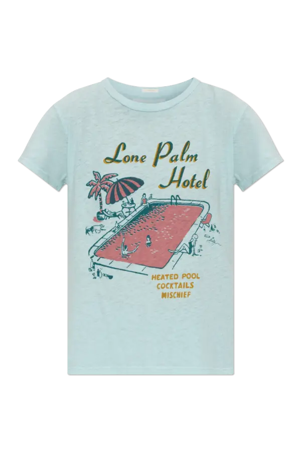 MOTHER T-shirt 'lil Sinful - Blue