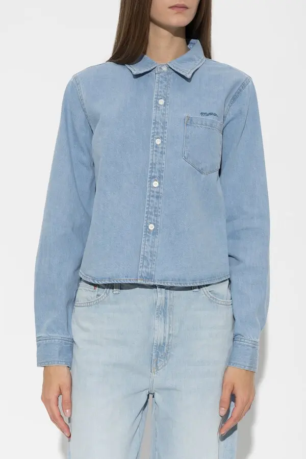 MOTHER Honor Roll’ Denim Shirt