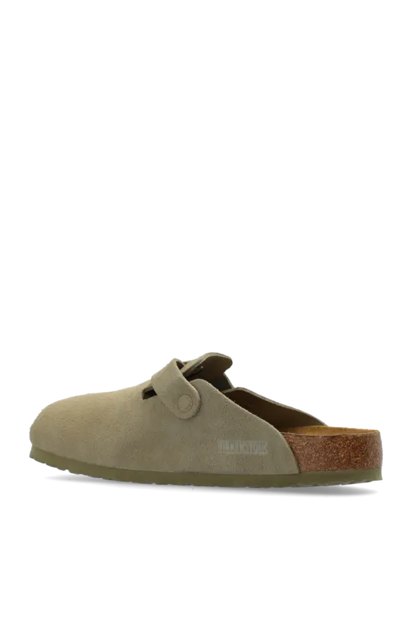 BIRKENSTOCK Suede Mules `boston Bs