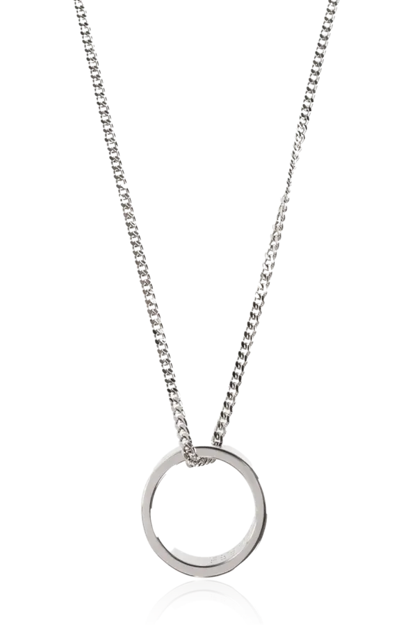 MAISON MARGIELA Necklace With Pendant - Silver