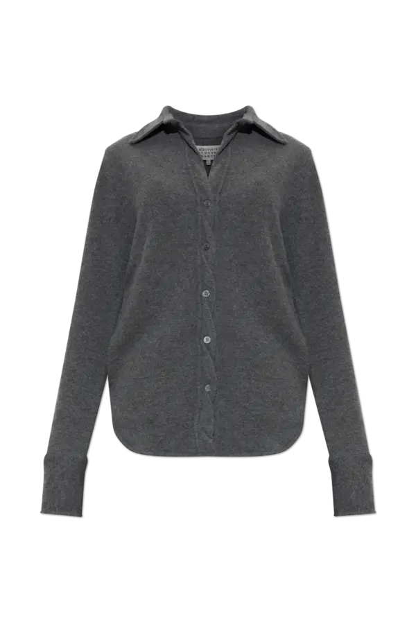 MAISON MARGIELA Wool Shirt - Grey