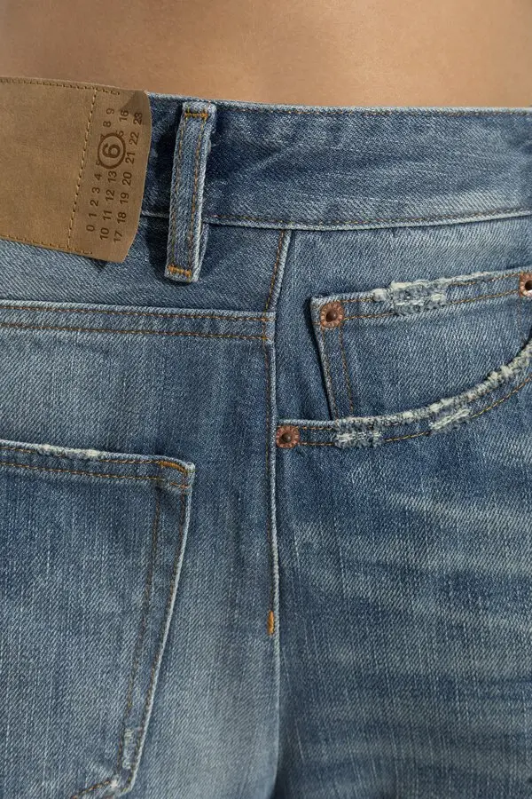 MAISON MARGIELA Vintage-effect Jeans