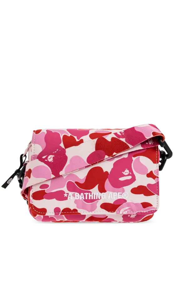 A BATHING APE Bag With Logo - Pink