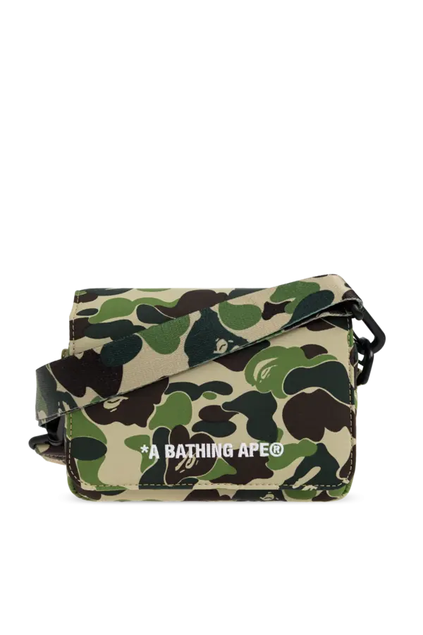 A BATHING APE Bag With Logo - Green