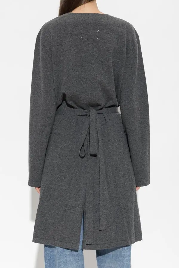 MAISON MARGIELA Wool Cardigan With Belt