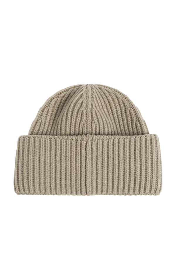 Canada Goose Wool Beanie With Logo Patch
