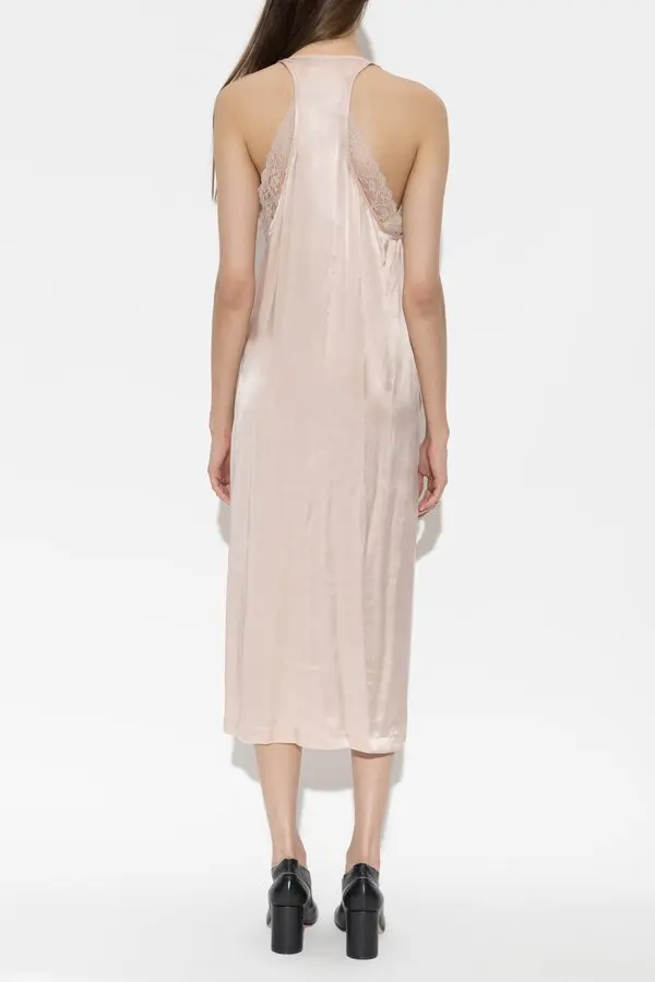 MAISON MARGIELA Dress With Lace Trim