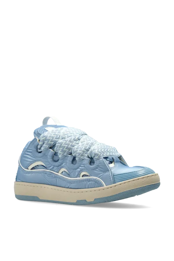 LANVIN Curb Low Top Sneakers - Blue