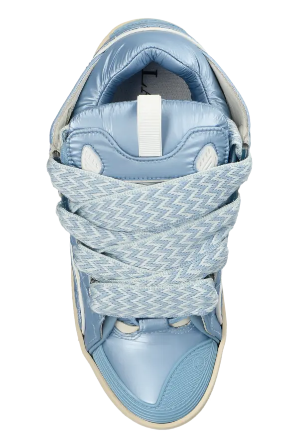 LANVIN Curb Low Top Sneakers - Blue