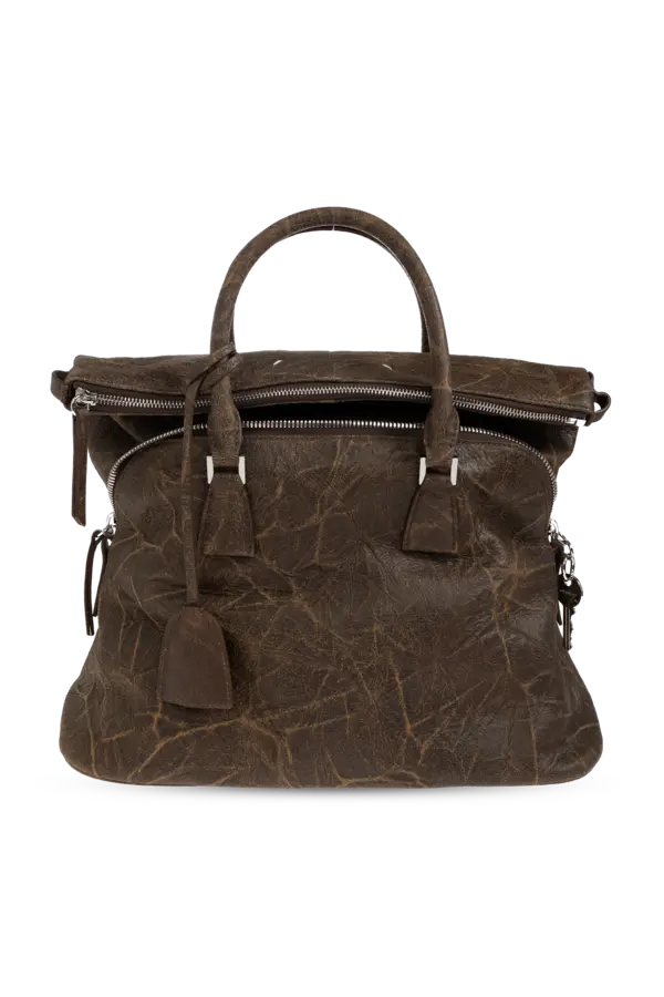 MAISON MARGIELA 5ac Medium Bag - Brown