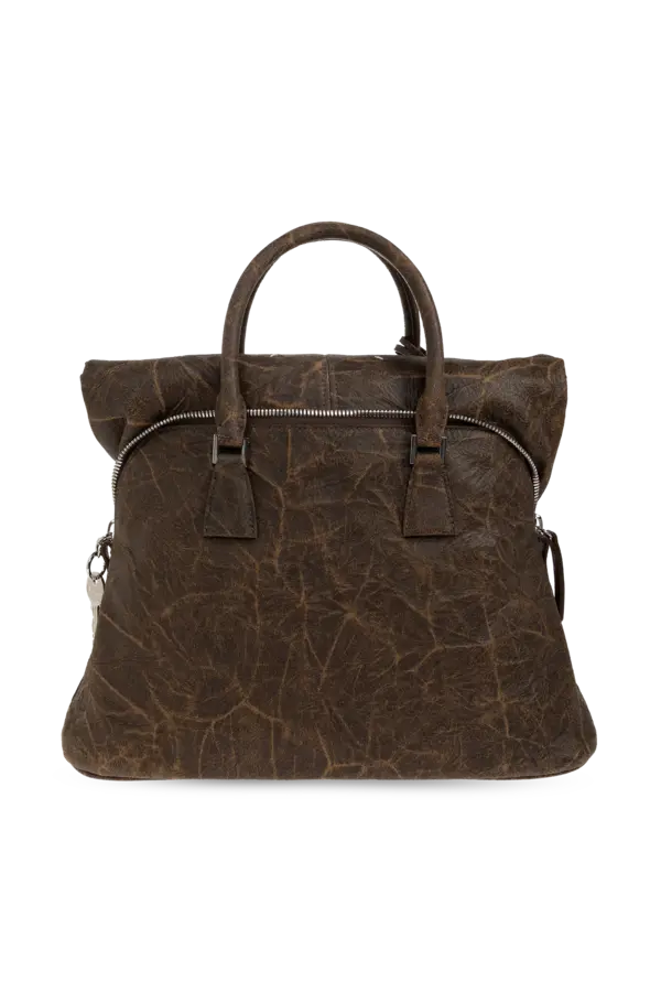 MAISON MARGIELA 5ac Medium Bag - Brown