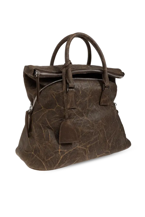 MAISON MARGIELA 5ac Medium Bag - Brown