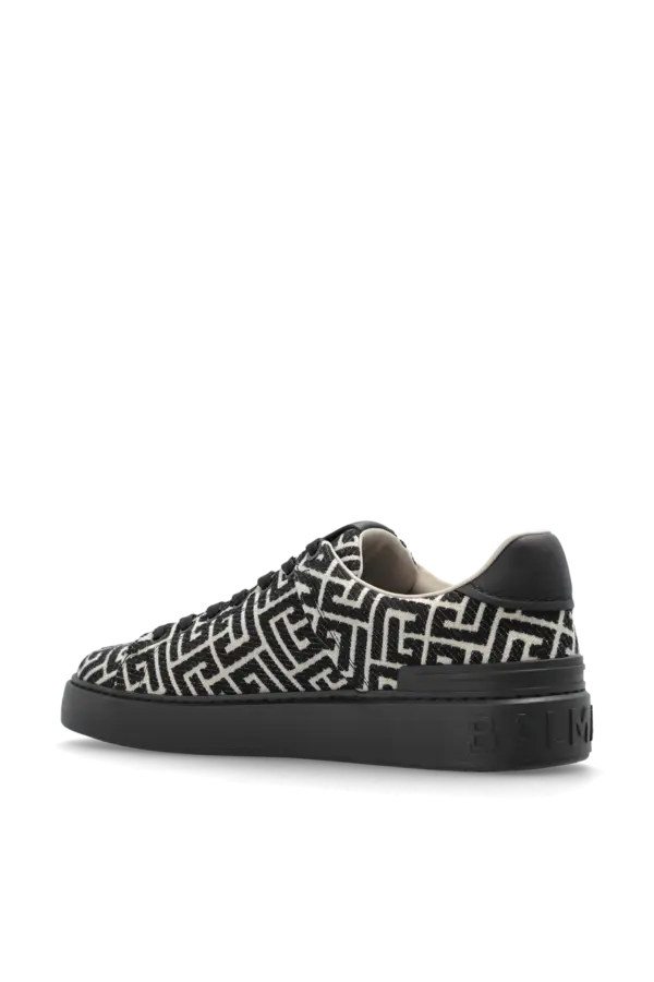 Balmain B-court Monogram Sneakers