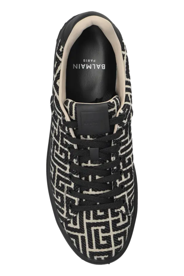 Balmain B-court Monogram Sneakers