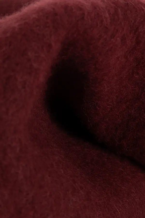 Canada Goose Wool Scarf With Fringes