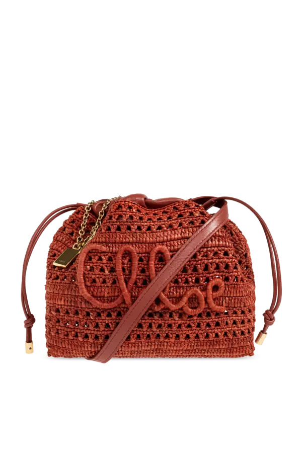 Chloé Summer Banana Mini’ Bag - Red